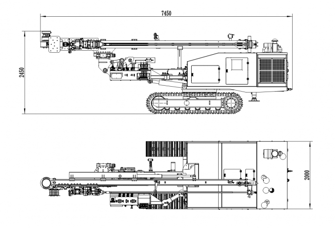Multifunctional Rock Buster Drill Rig For Construction