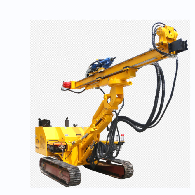 Crawler Type Multifunctional Rock Drill Rig For Tunnel Excavation ...