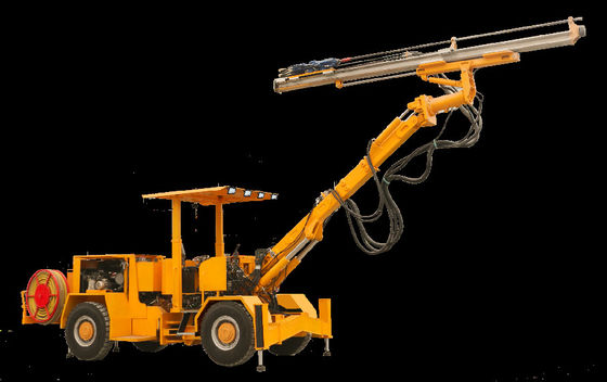 Fully Hydraulic Tunneling Jumbos Underground Rock Bolting Rig For Small ...